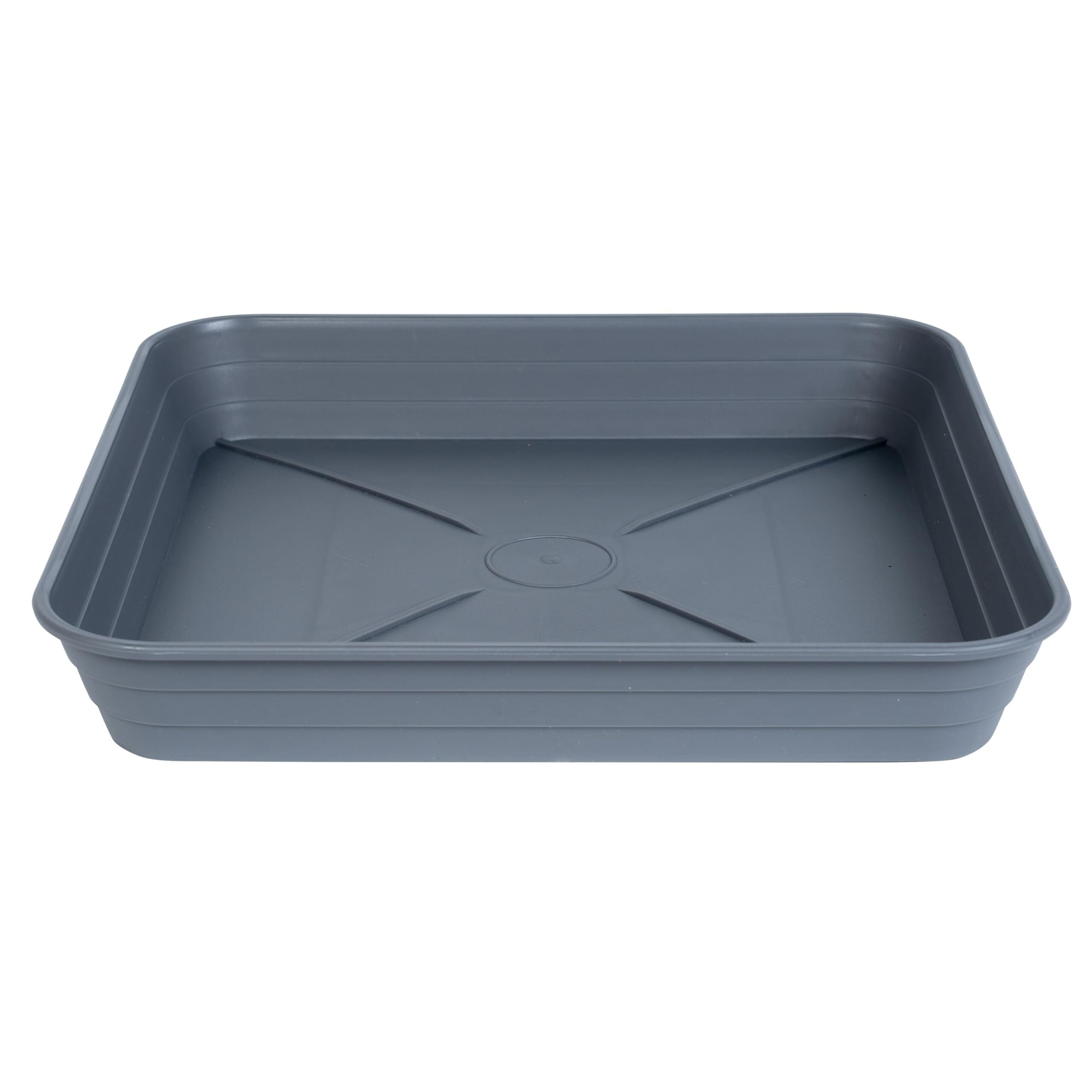 4 Pack Square Plant Saucer Tray 6 inch, 6 8 10 12 14 16 18 20 inch ...