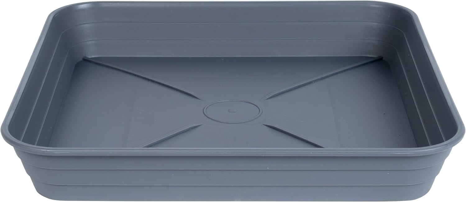 4 Pack Square Plant Saucer Tray 8 inch, 6 8 10 12 14 16 18 20 inch ...