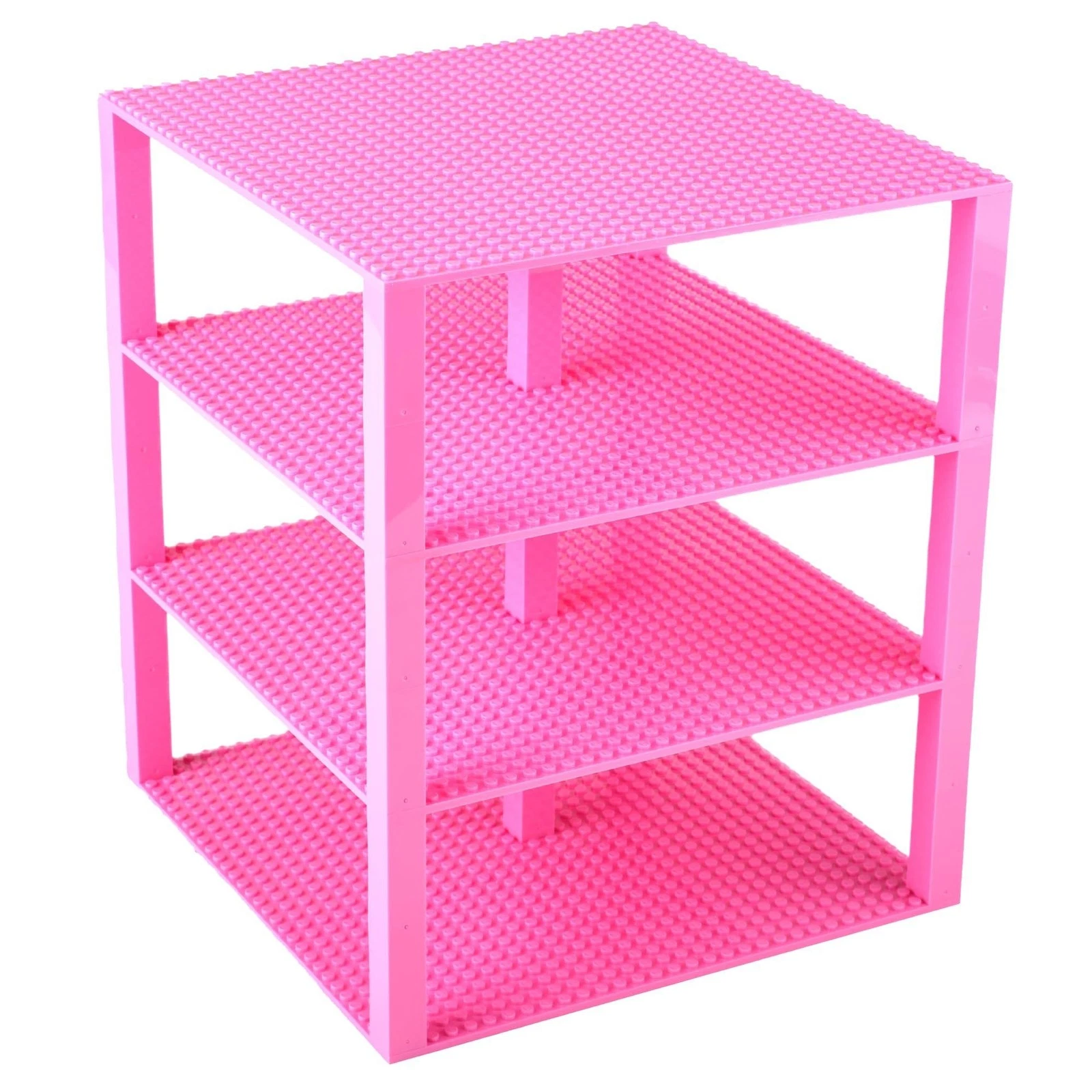 4 Pack Stackable Baseplates 10x10 in, 32x32 Studs, 4 Plates & 30 ...