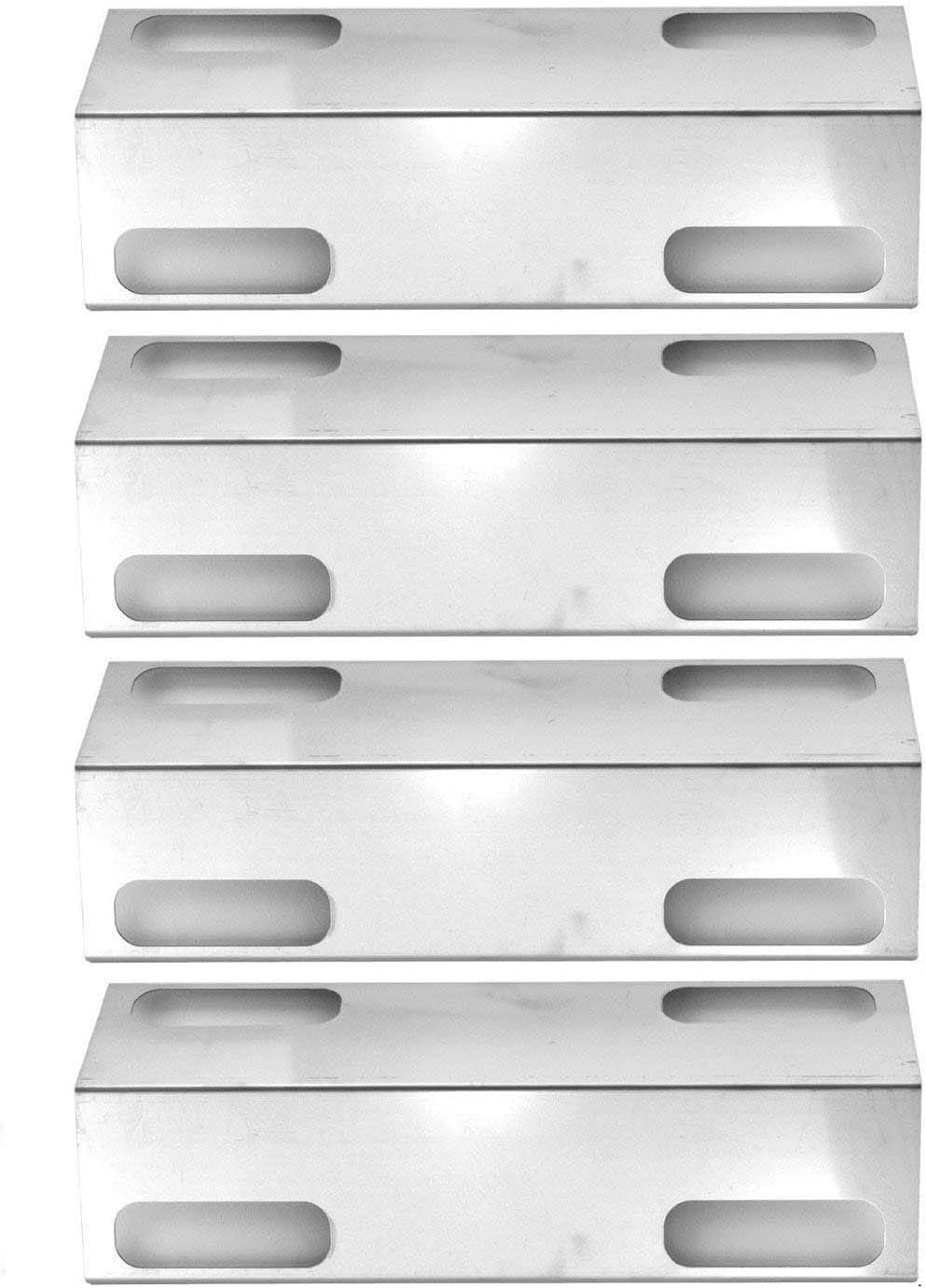 4 Pack Stainless Steel Replacement Heat Plate for Ducane 3000D, Affinity 3000 Series, 3073101 ...