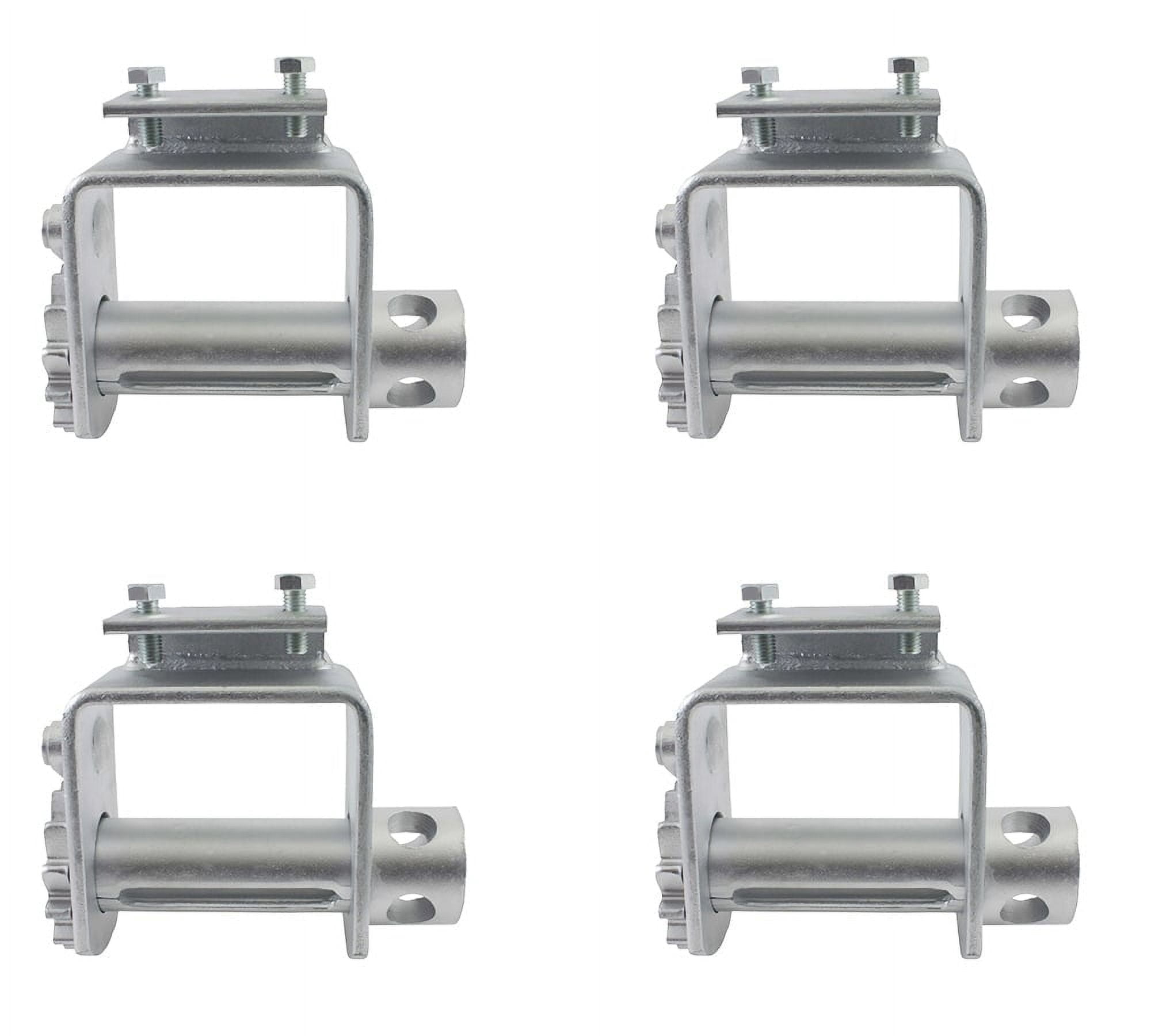 4 Pack Standard Sliding Bolt on Winch - 5,500 lbs WLL Durable Zinc ...
