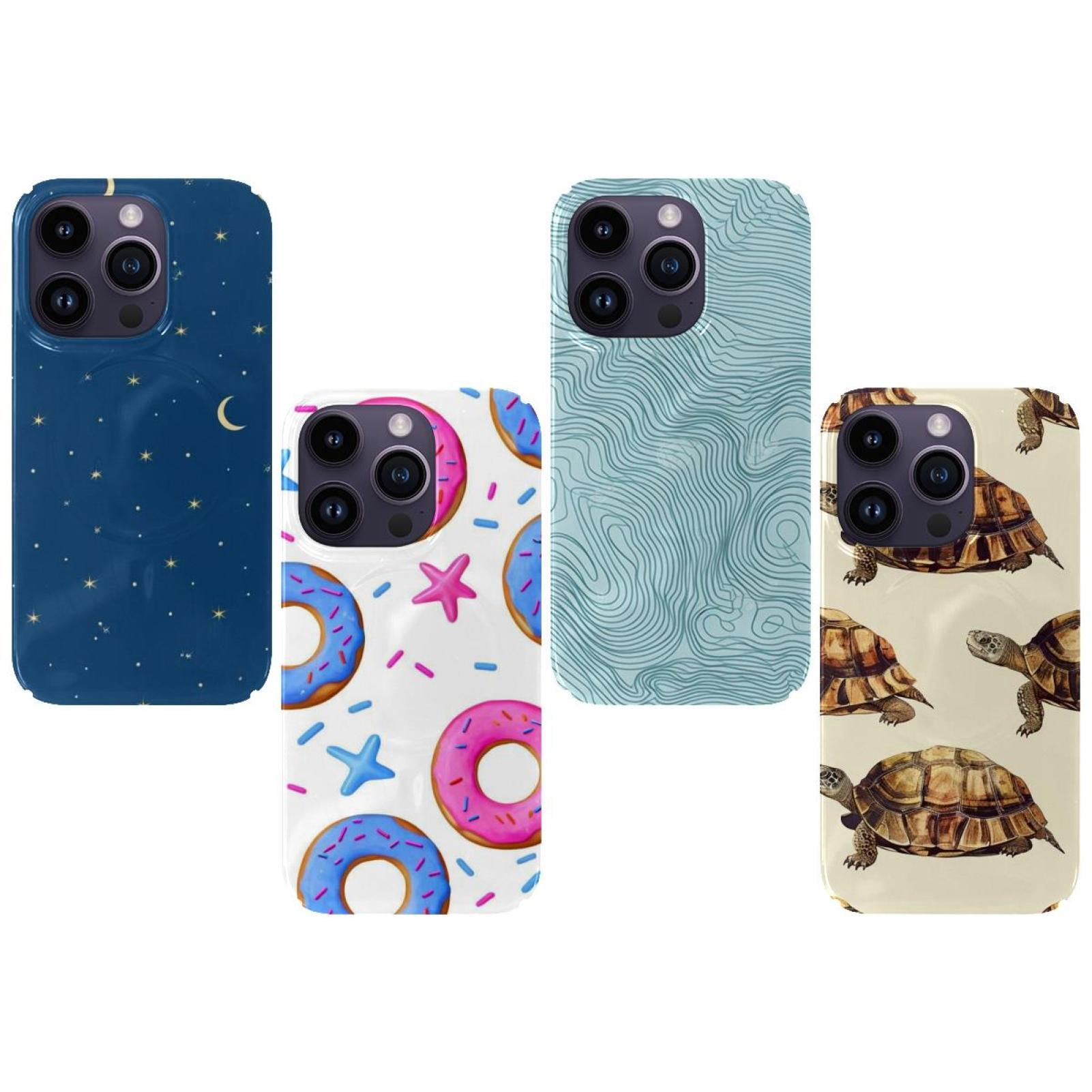 4 Pack Stars and Moon Protective Scratch Resistant Phone Case for ...