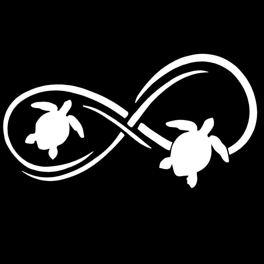 4 Pack - StickerDad® SEA Turtle Infinity Vinyl Decal by stickerdad ...