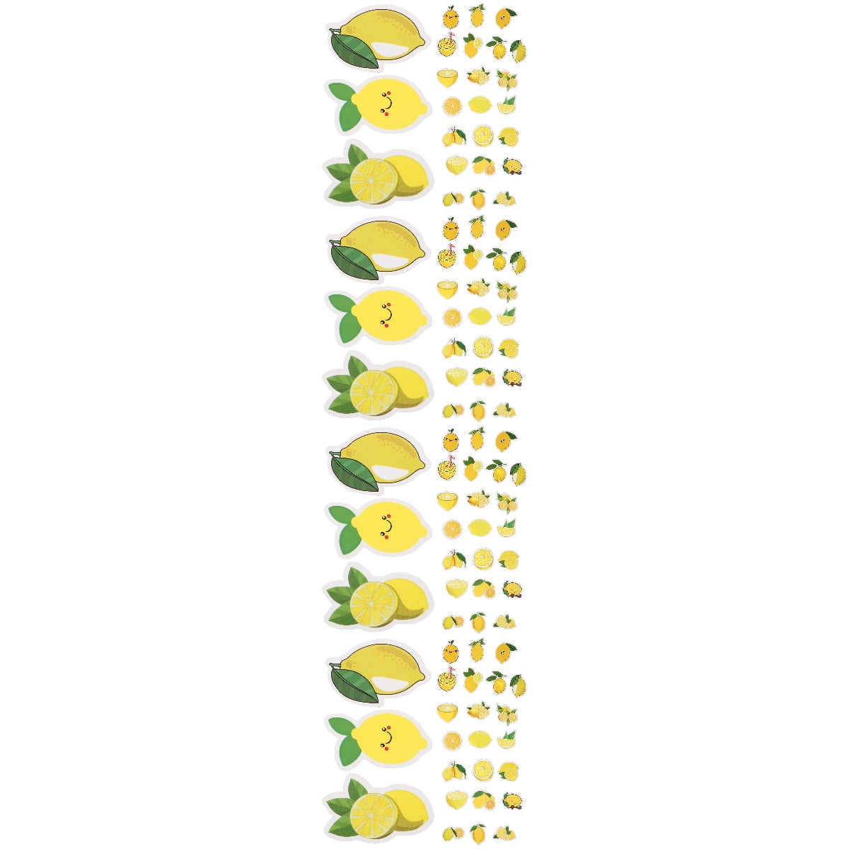 4 Pack Stickers Beverages Lemon Sticker Child Baby 5.00X4.50X0.10CM ...