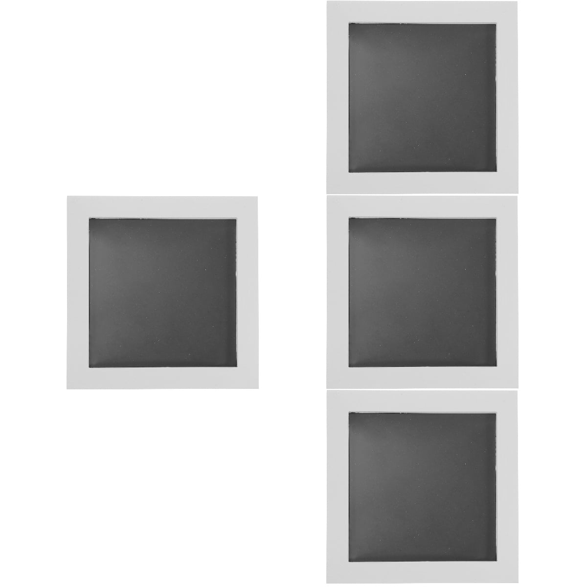 4 Pack Storage Box Picture Frames Vinyl Records Record Display Frame ...