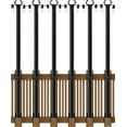 String Light Poles,Metal Poles with Fork for Outdoor String Lights ...
