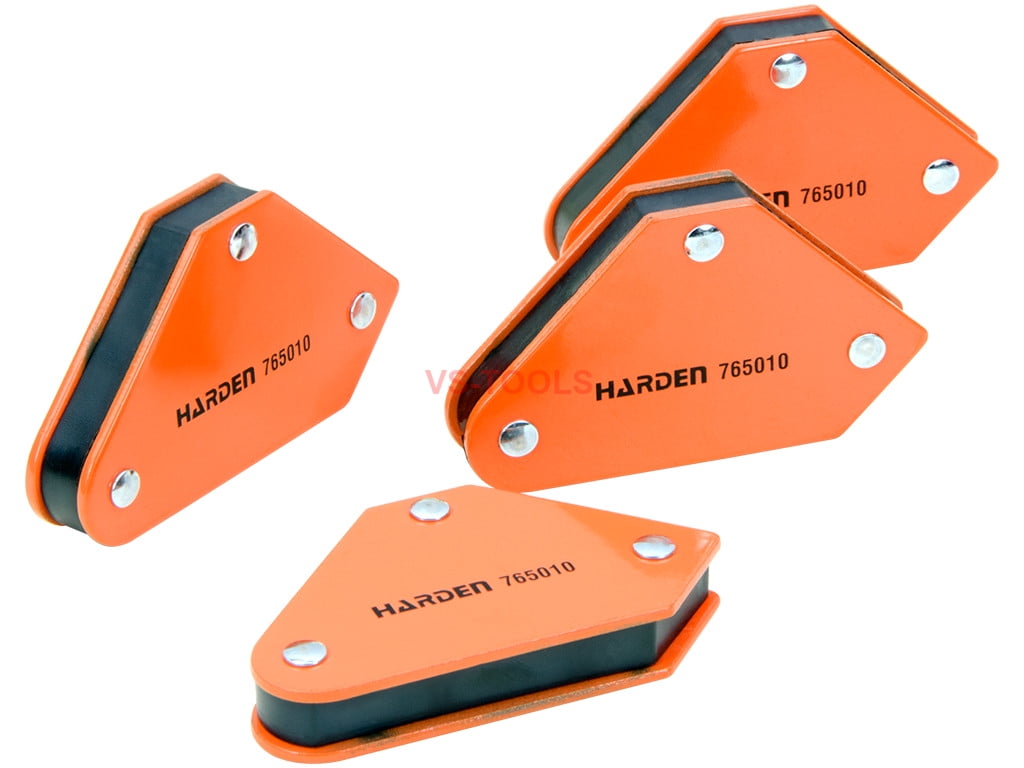 4 Pack Strong 10Lbs Magnets Steel Metal Welding Clamps Angle Holders ...