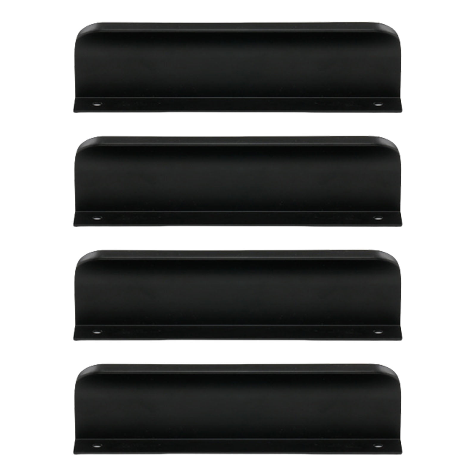 4 Pack Sturdy Aluminum Alloy Contemporary Silver Handles Easy ...