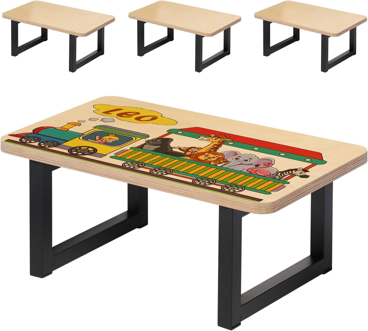 4 Pack Sublimation Wooden Step Stools Blanks 15.7" x 9" x 6.6" for ...