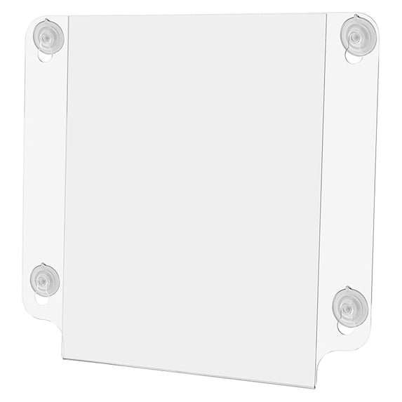 4 Pack Suction Cup Sign Holder for 8.5 x 11 Inch Campus Maps and ...