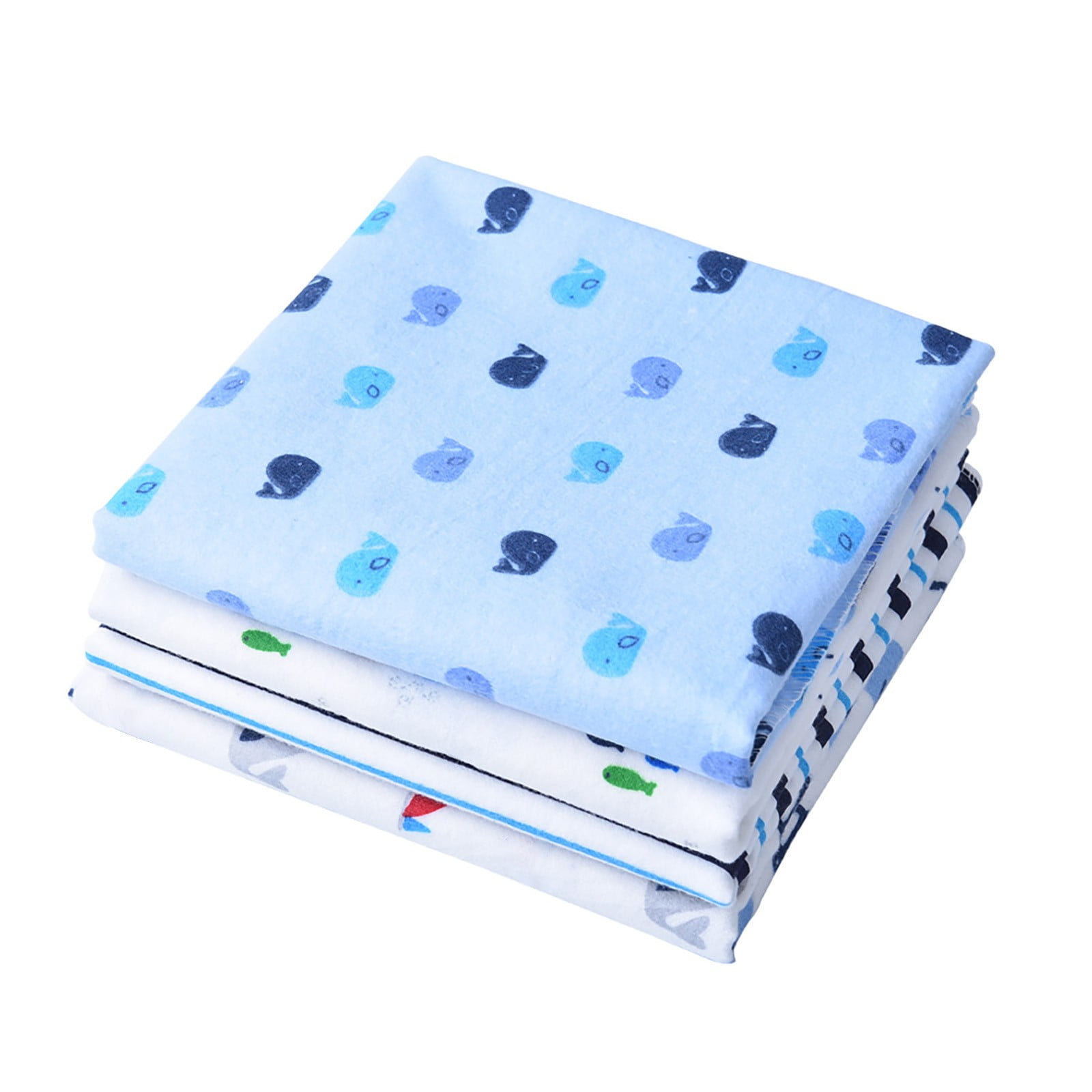 4 Pack Swaddle Wrap Soft Silky Neutral Receiving Blanket For Girls And ...