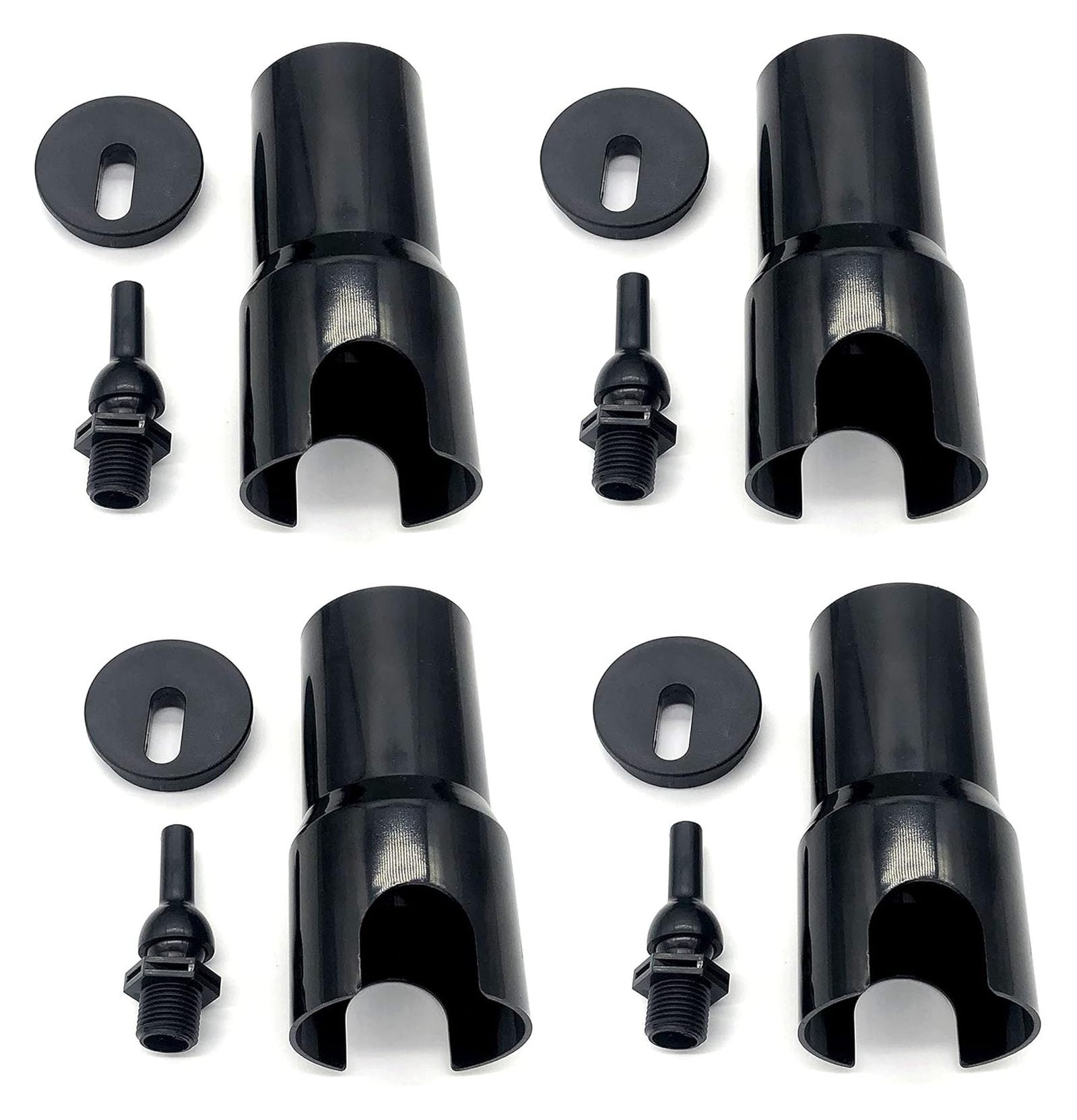 4 Pack Swimming Pool Spa Fountain Deck Jet Water Sprayer Fall Stream ...