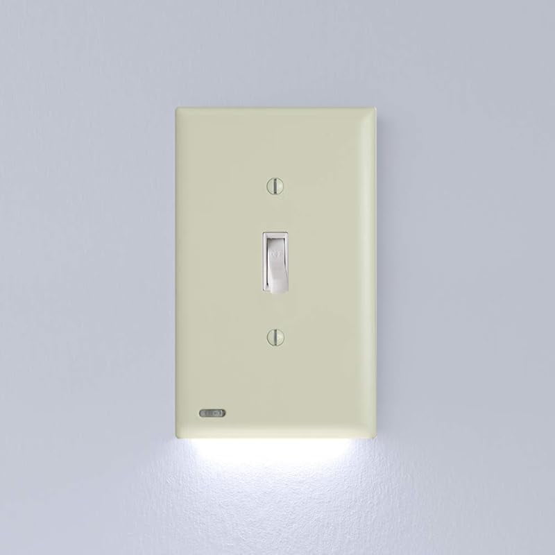 4 Pack - SwitchLight - LED Night Light - For Single-Pole Switches ...