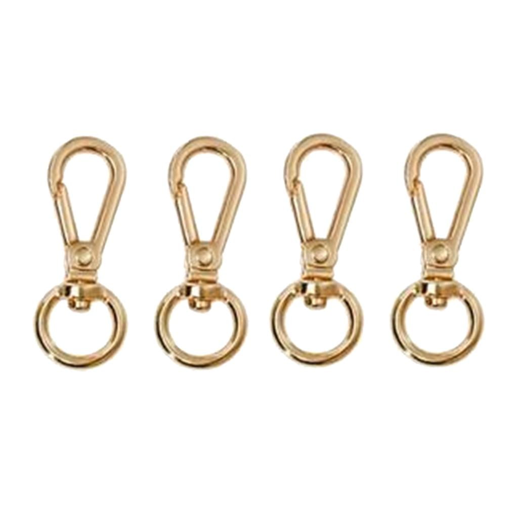 4 Pack Swivel Eye Snap Hooks Clips Hardware Hooks for Handbags, Pet ...
