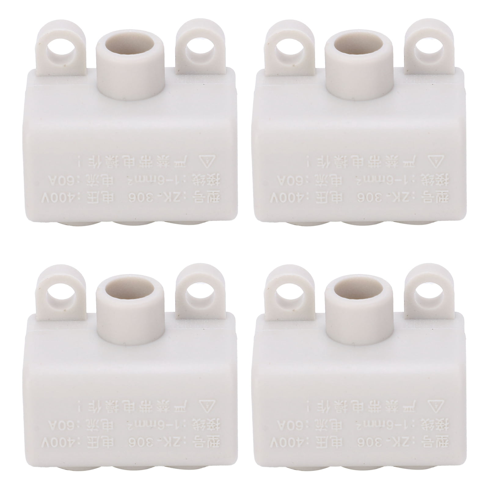 4-Pack T-Shaped High Power Main Splitter Terminal Block, Industrial ...