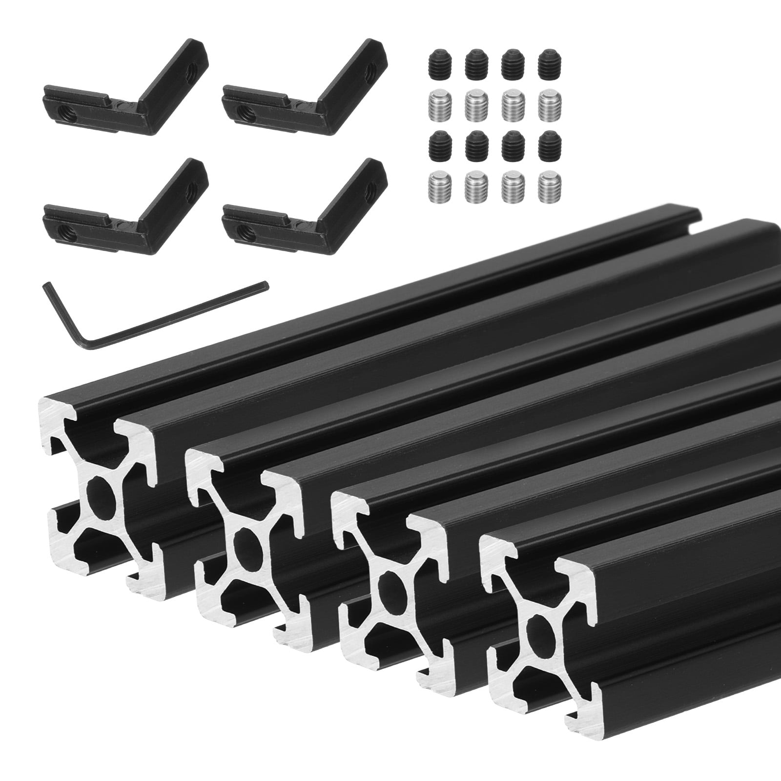 4 Pack T Slot 2020 Aluminum Extrusion Profile European Standard 100mm x ...