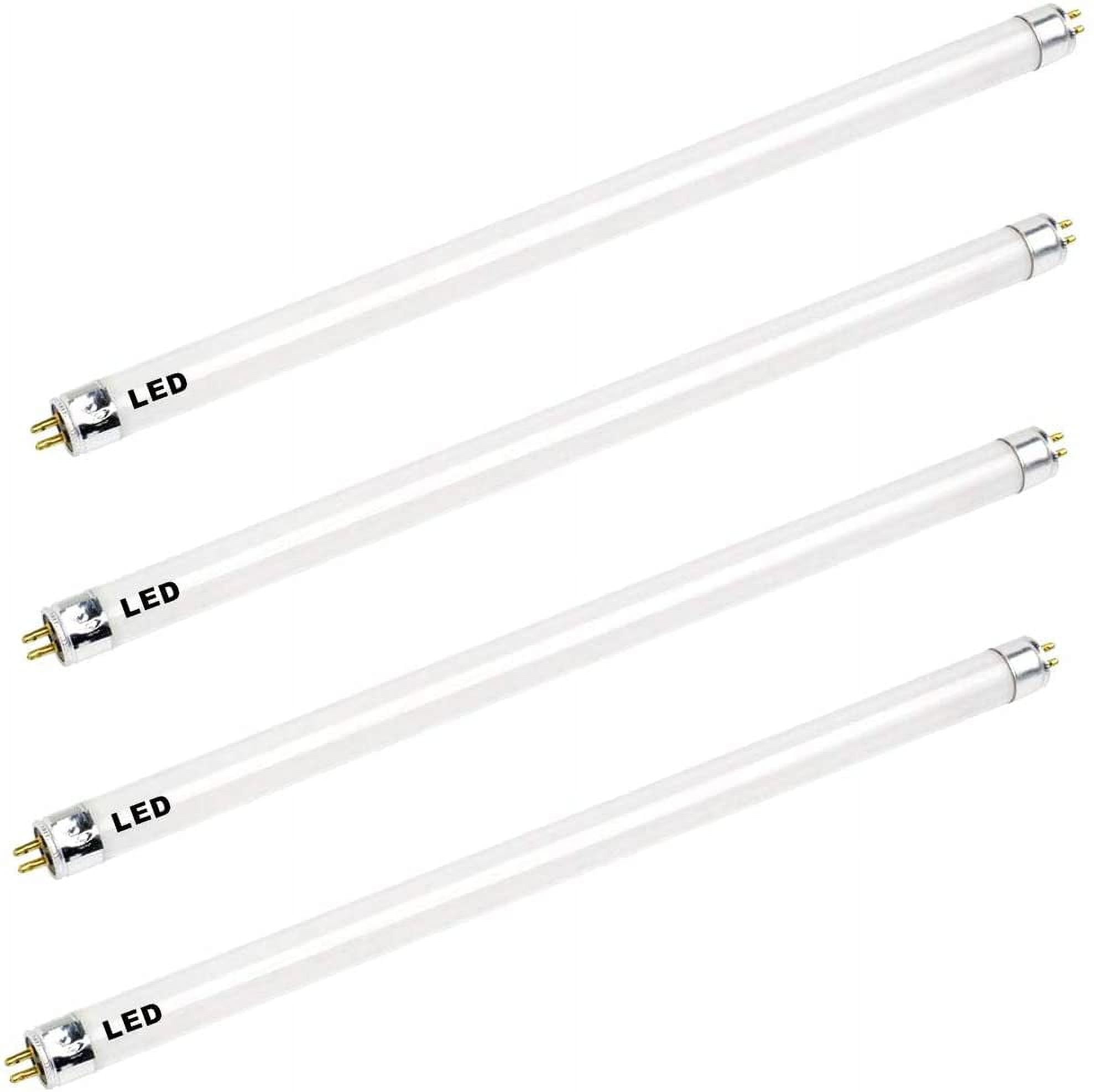 4 Pack Warm White 3000k T5 LED Replacement Bulb, 21 Inch 13 Watt F13T5 ...