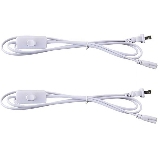 4 Pack T5 T8 Led Tube Light Power Extension Cord Grow Plug Cable