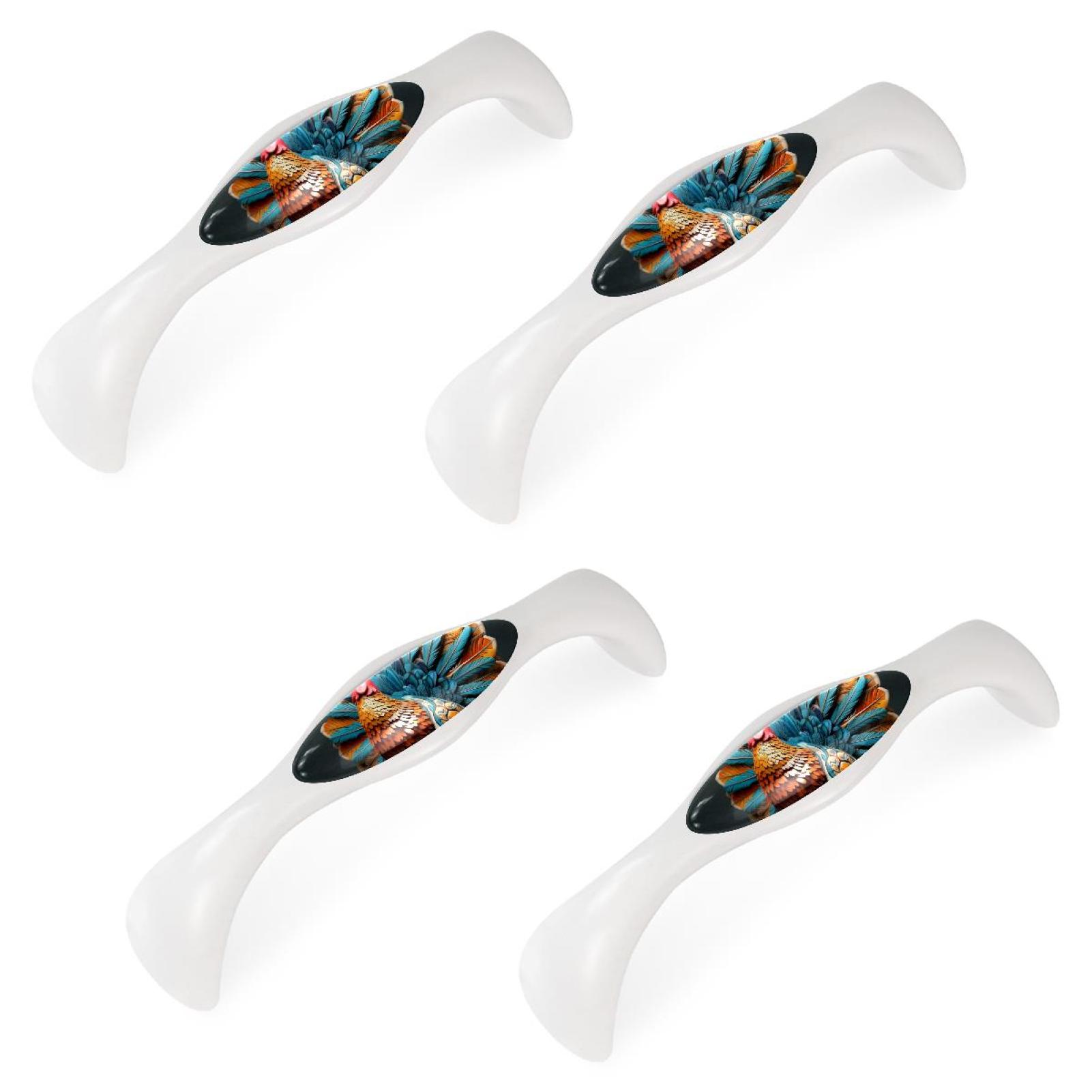 4 Pack Thanksgiving Turkey Cabinet Pulls Drawer Pulls and Knobs Cup ...