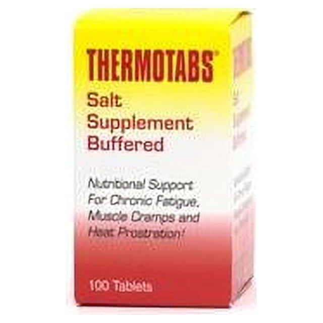 4 Pack Thermotabs Salt Supplement Buffered Tablets 100 ea - Walmart.com