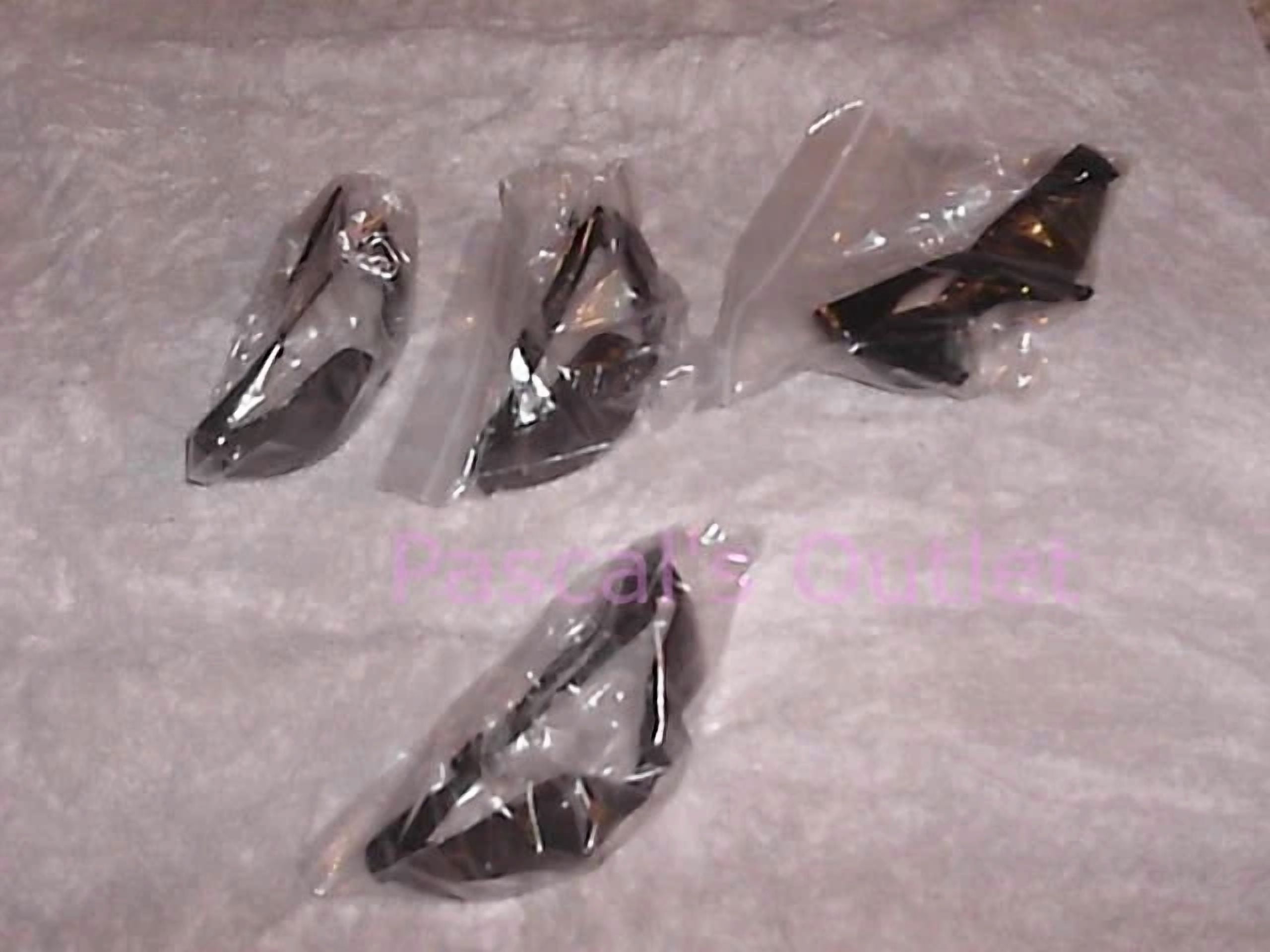 4 Pack Tinted Safety Goggles (Dark Grey Smoke Lens) Crews Or Bulldog Or ...