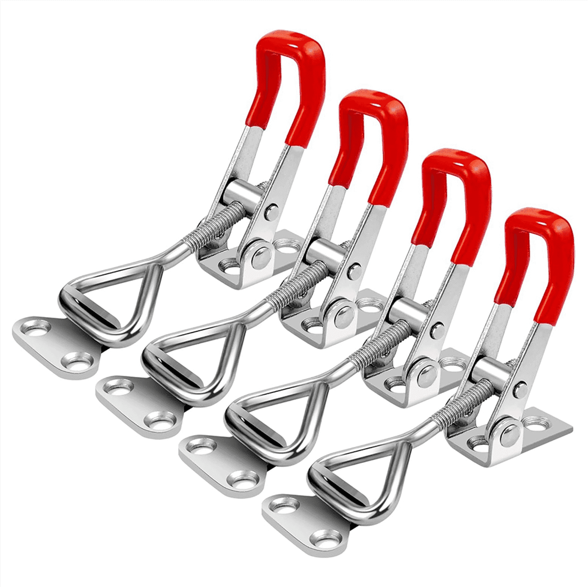 PULMCheerger, Toggle Latch Clamp, 4001, Stainless Steel, 4 Pack ...