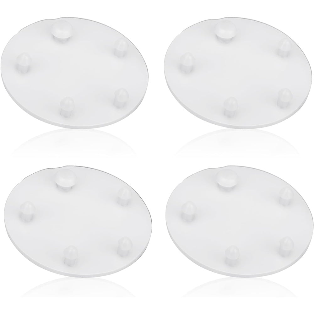 4 Pack Toilet Silicone Flapper Seal Replacement for Standard Toilet ...