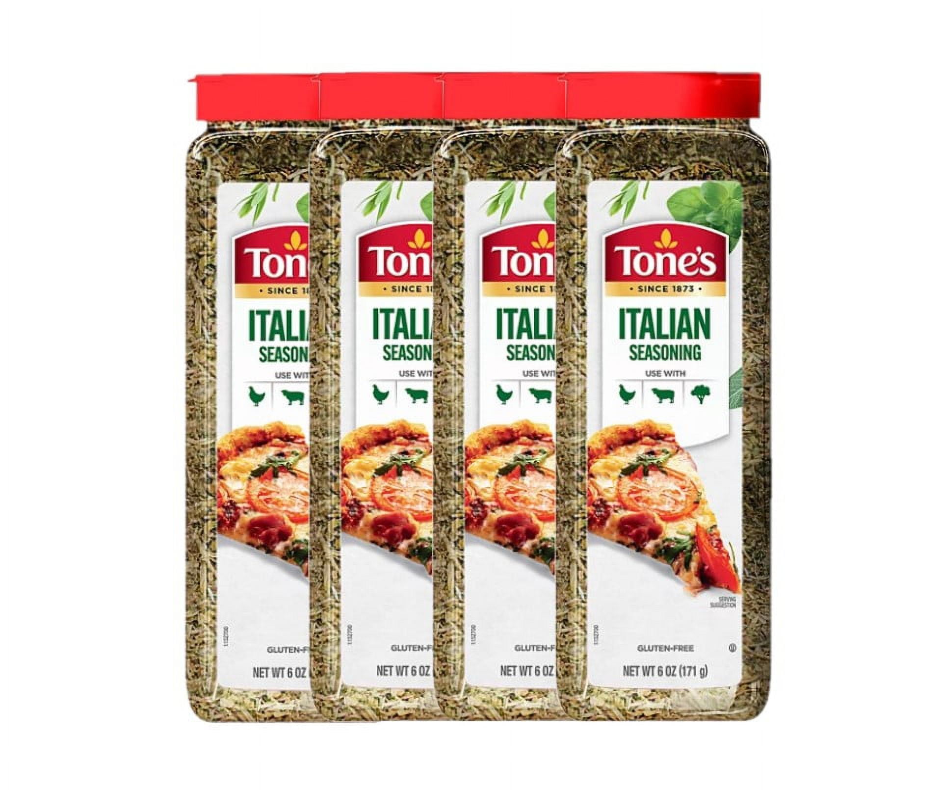 4 Pack | Tone's Italian Seasoning (6 oz.) - Walmart.com
