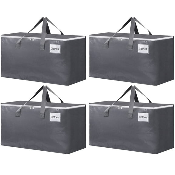 Heavy Duty Storage Bags, Large Tote Bags, Space Saving, for Storage ...