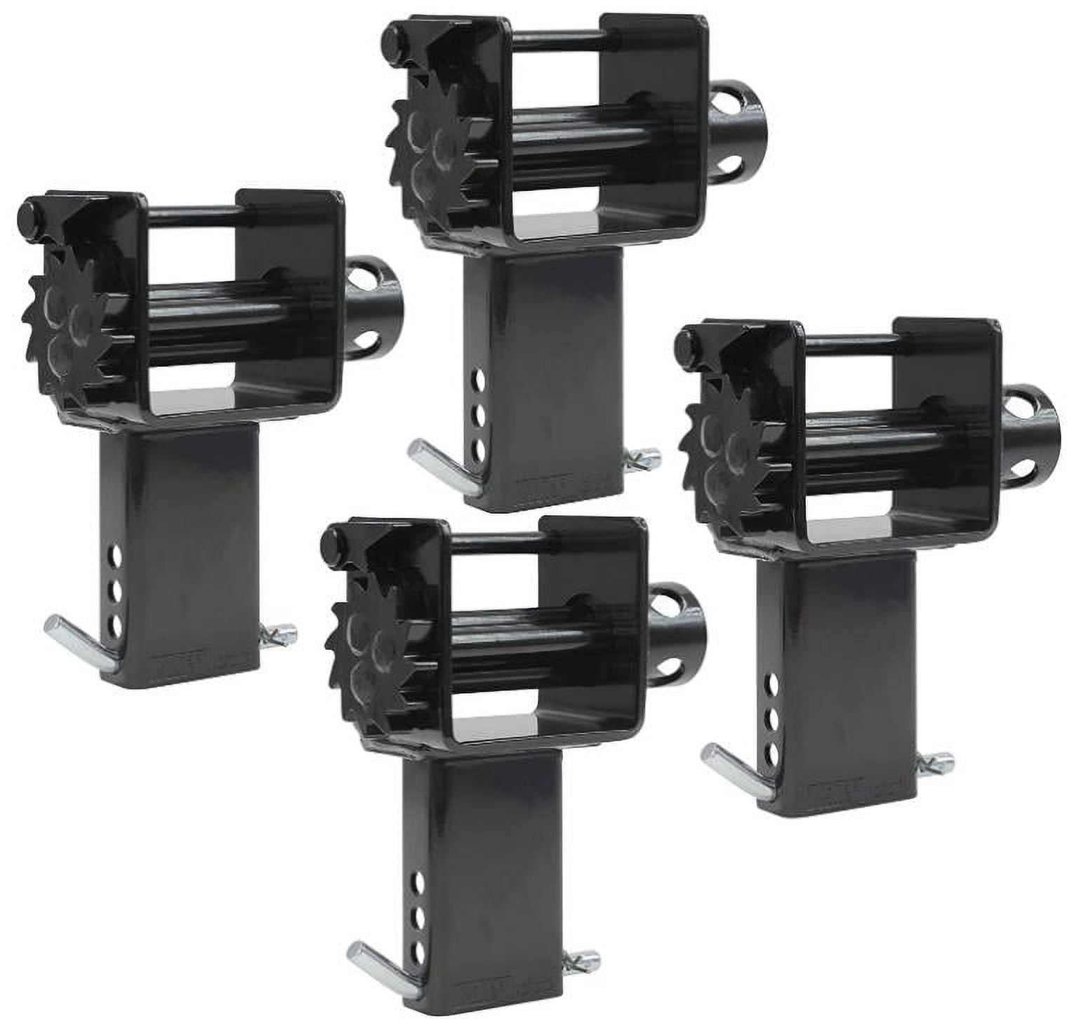 4 Pack Trailer Stake Pocket Winch, Heavy Duty Stake Pocket D Ring for ...