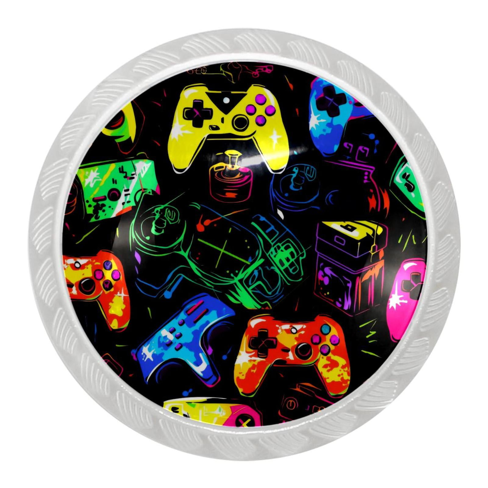 4 Pack Transparent Drawer Knobs, Decorative Kitchen Crystal Glass 35mm ...