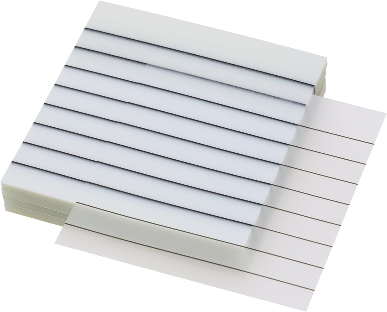 4 Pack Transparent Sticky Notes 7.6x7.6CM Self-Stick Book Tabs 200 ...