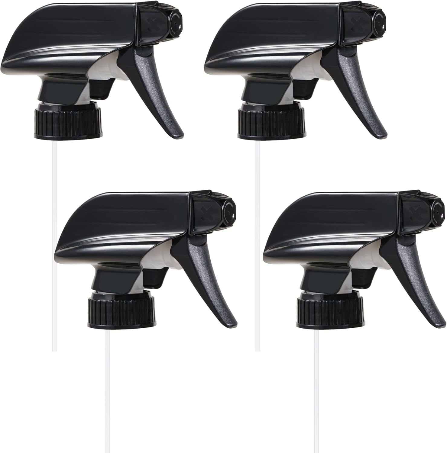 4 Pack Trigger Sprayers Replacement Spray Nozzles with Mist Stream ...