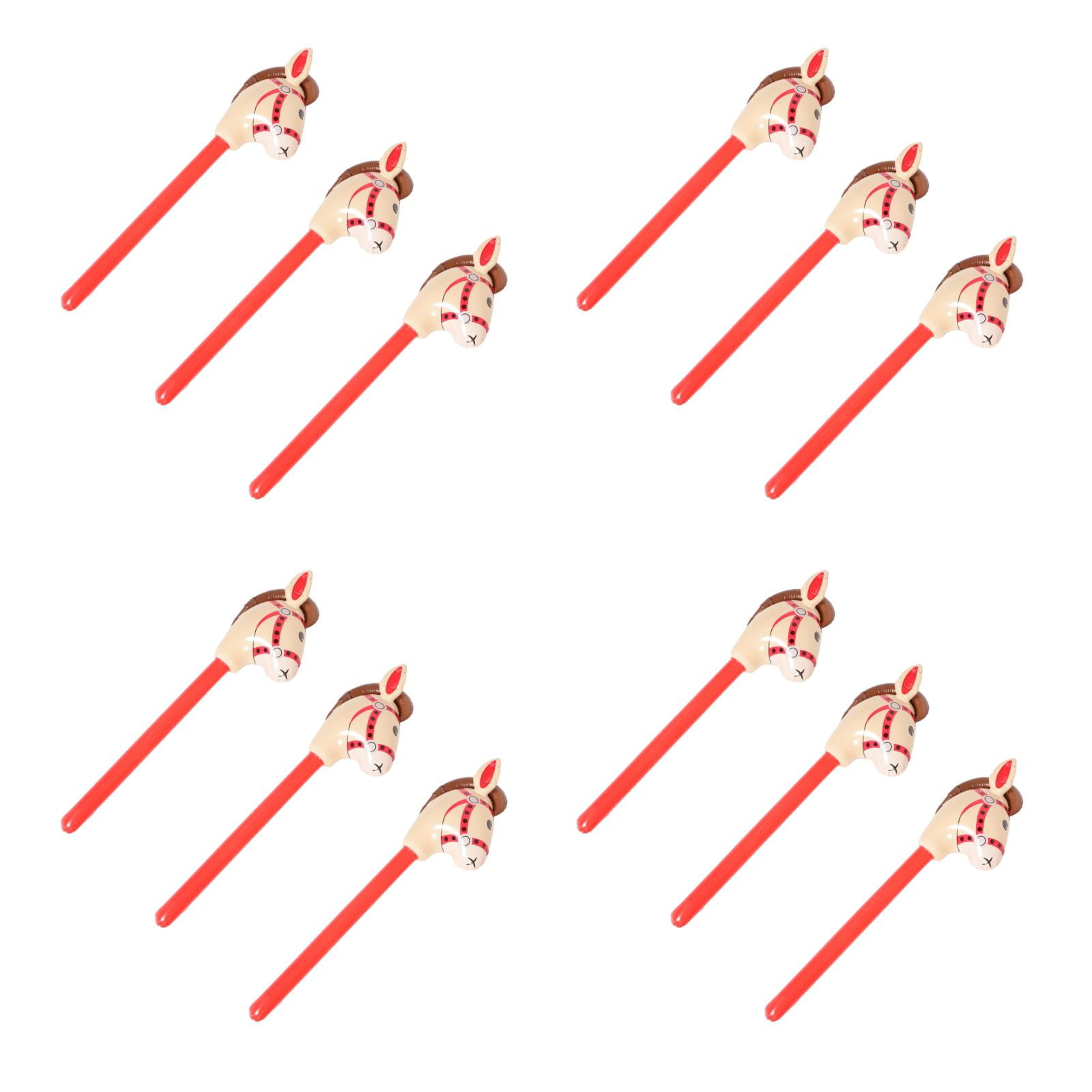 4 Pack Truck Toy Inflatable Horse Stick Children's Toys for Kids ...