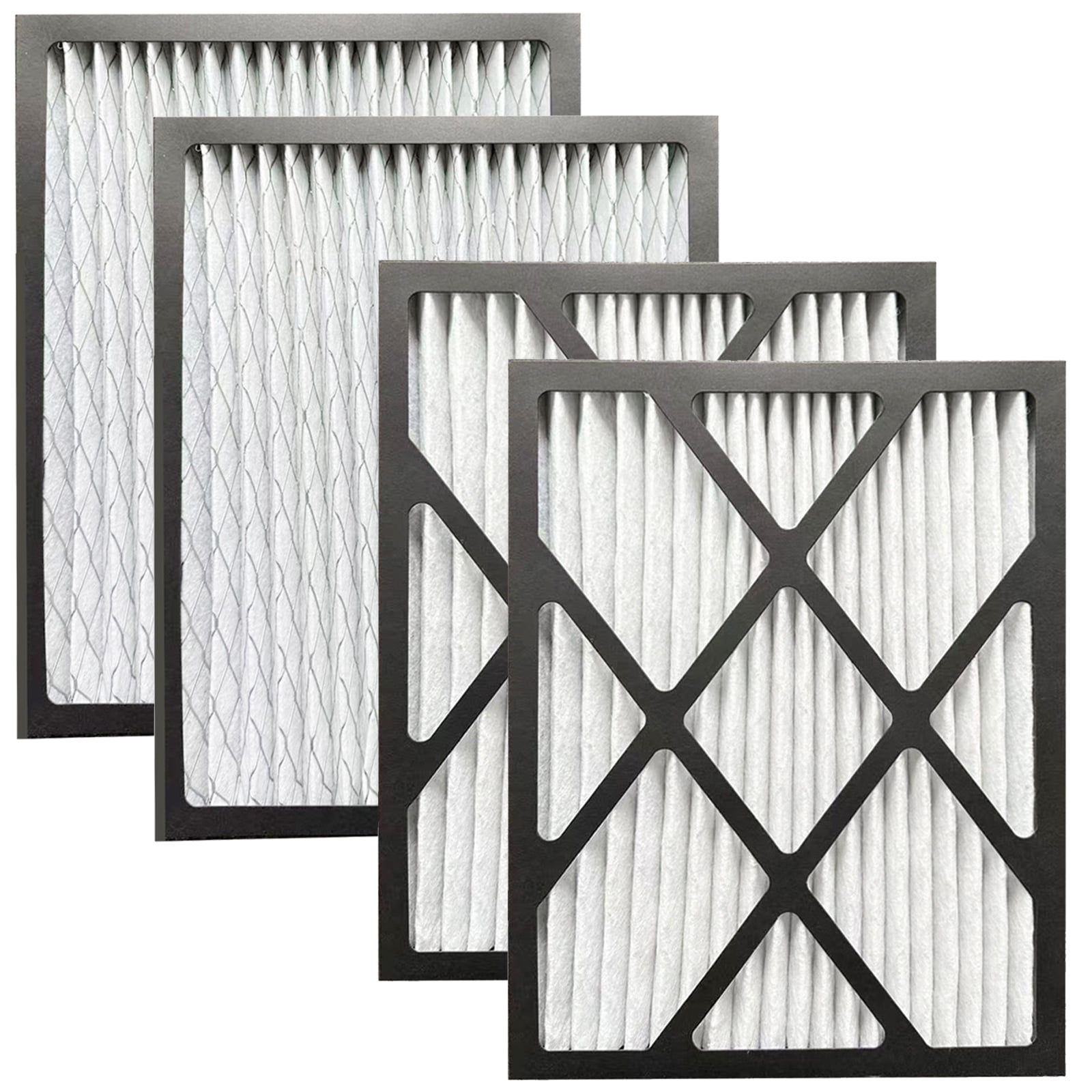 4-Pack True 9 x 11 x 1 MERV 13 Replacement Dehumidifier Filter ...