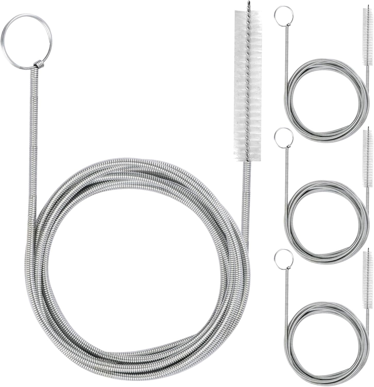 4 Pack Tube Cleaning Brushes, 60 Inches Extra Long Pipe Cleaners ...