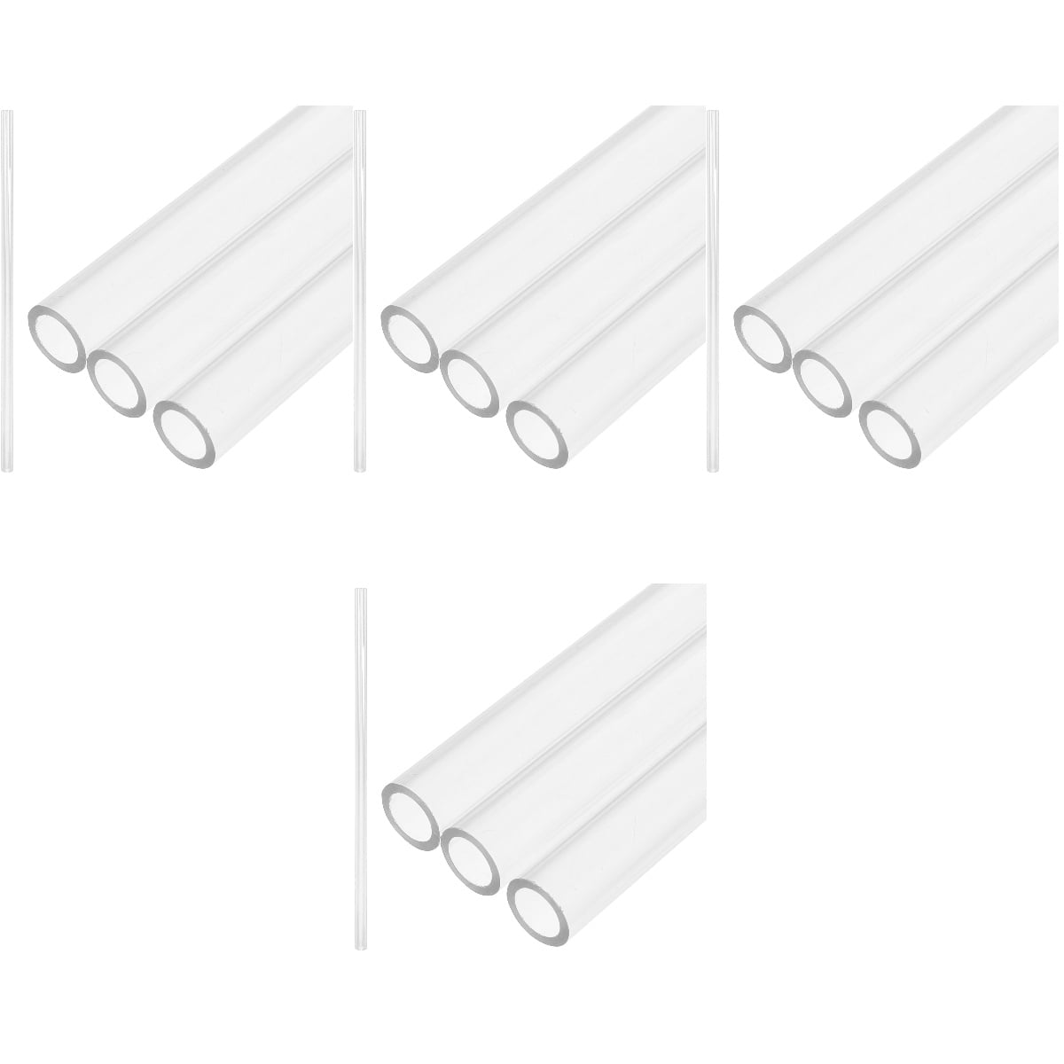 4 Pack Tubing for Water Cooling Hard Computer Radiator Liquid Cooler ...
