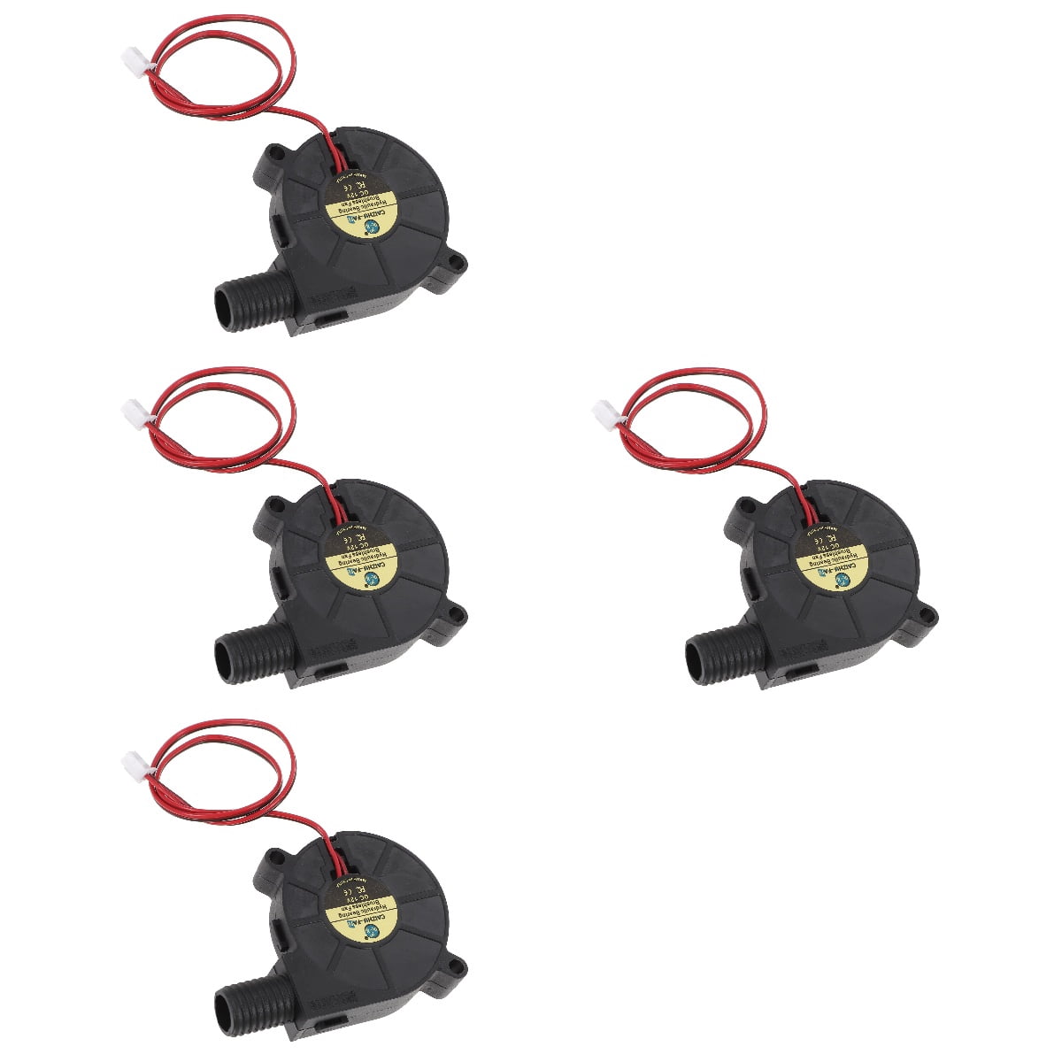 4 Pack Turbo Whistle Keychain Car Radio Cooling Fan Blower Compact ...