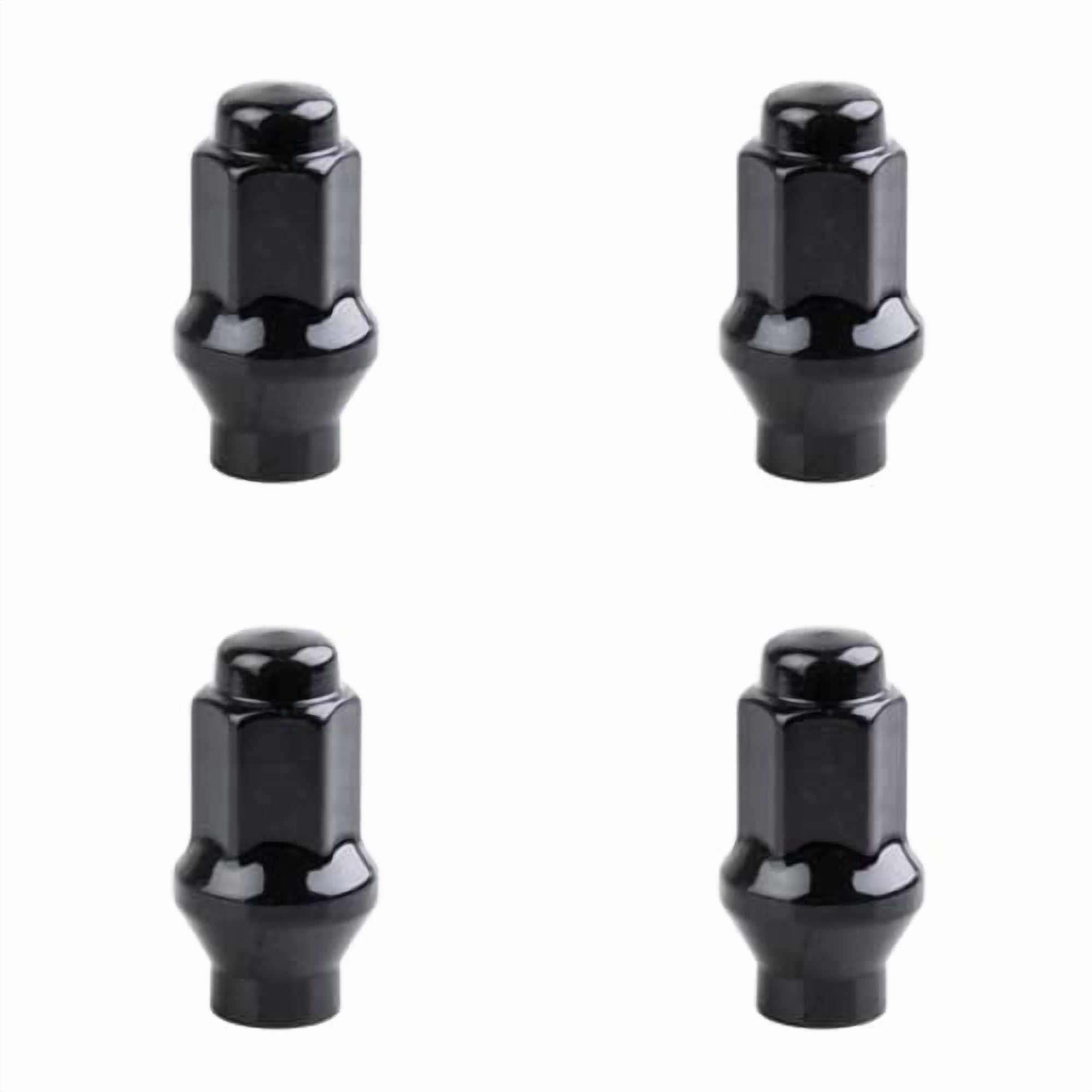 TUSK (4 Pack) Extended Shaft Tapered Lug Nut 10mm x 1.25mm Thread Pitch ...