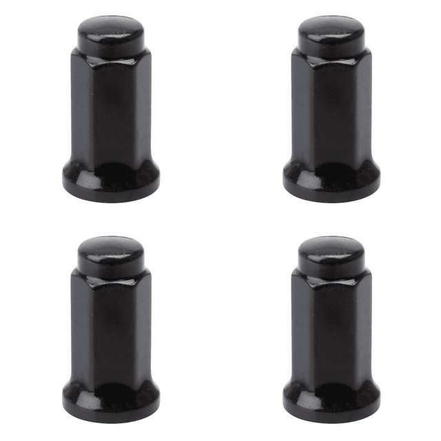 (4 Pack) Tusk Flat Base Lug Nut 10mm x 1.25mm Thread Pitch w/14mm Head ...