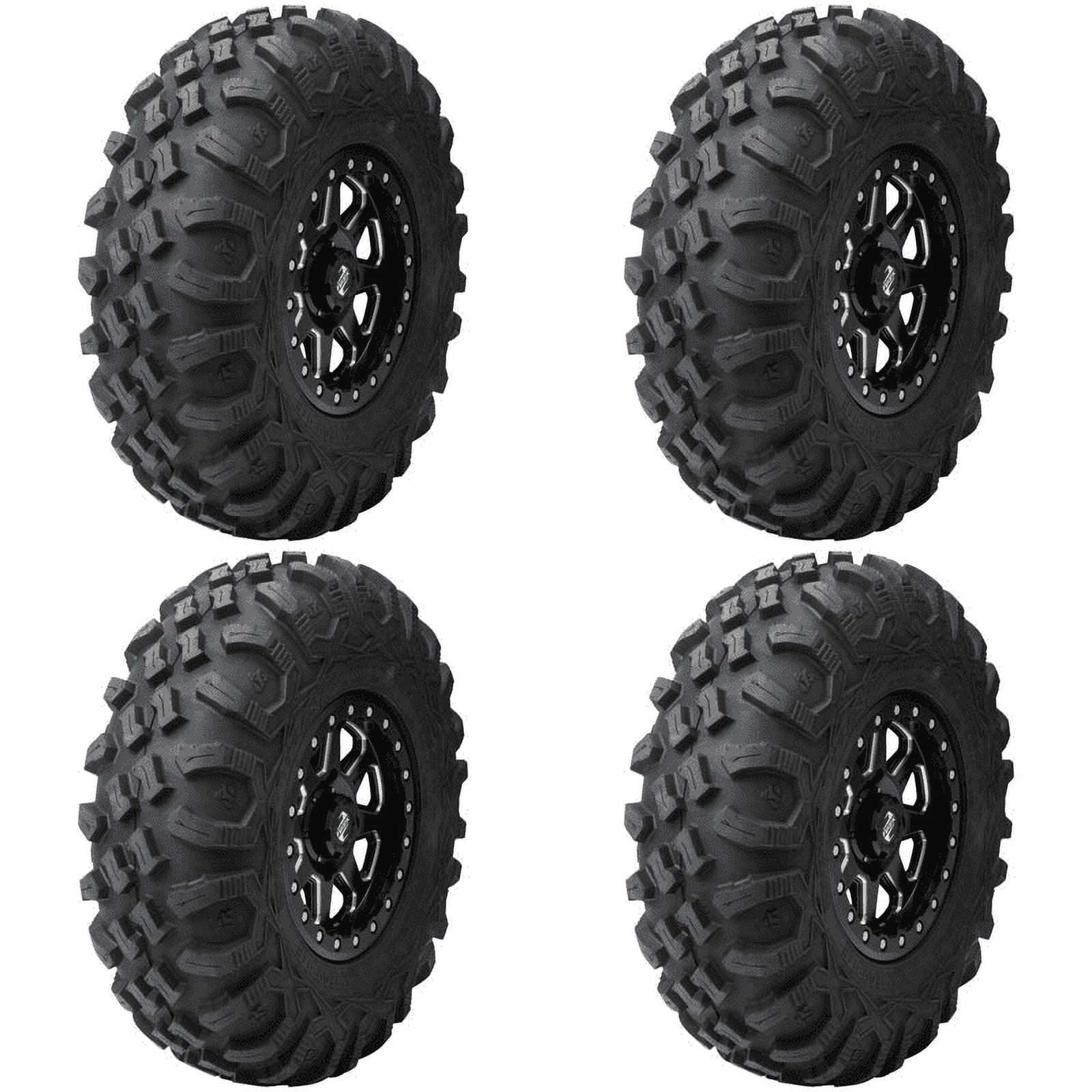 (4 Pack) Tusk Megabite Radial Tire 27x11-14 For Polaris GENERAL 4 1000 ...