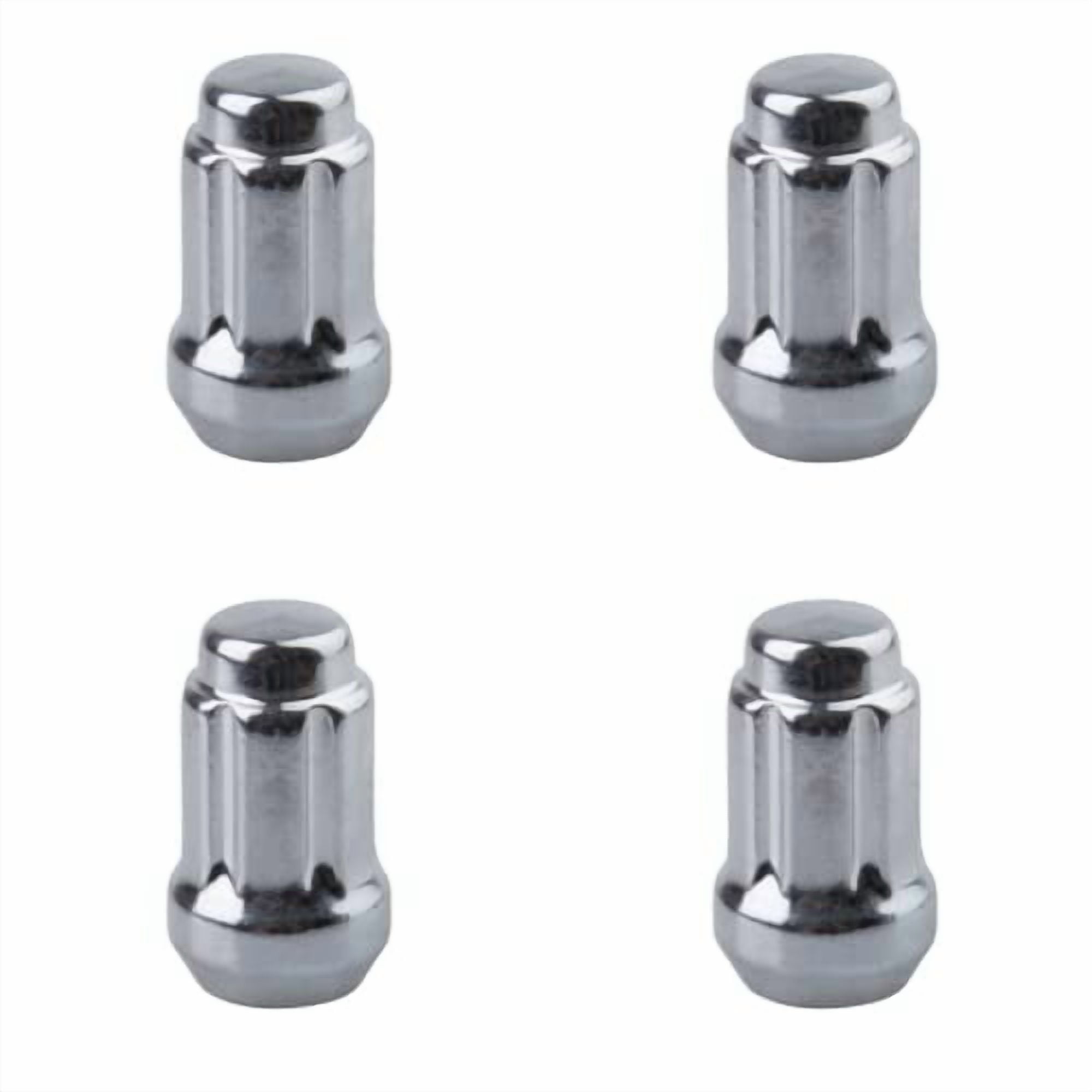 Tusk Tapered Spline Drive Lug Nut 12mm x 1.50mm Thread Pitch Chrome ...