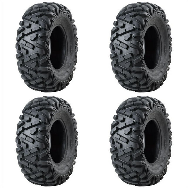 (4 Pack) Tusk TriloBite Tire 25x8-12 For POLARIS 350L & Xpress 2X4 1990 ...