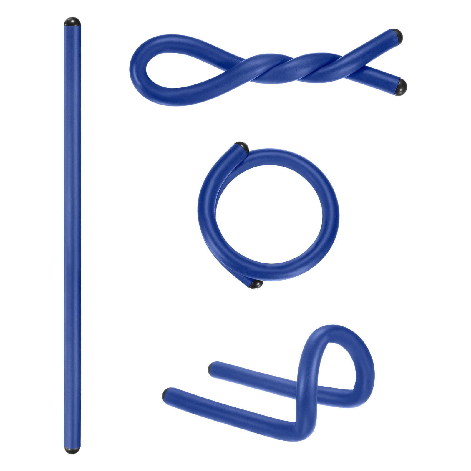 4-Pack Twist Rubber Ties, 17-Inch EVA Foam Reusable Bendable Rubber ...