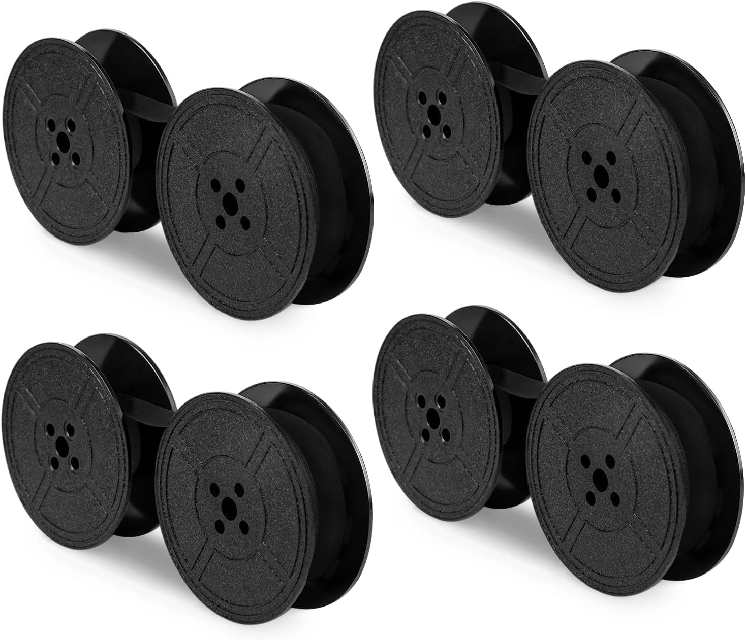 4 Pack Typewriter Ribbon Universal Twin Spool Ribbon Twin Spool ...