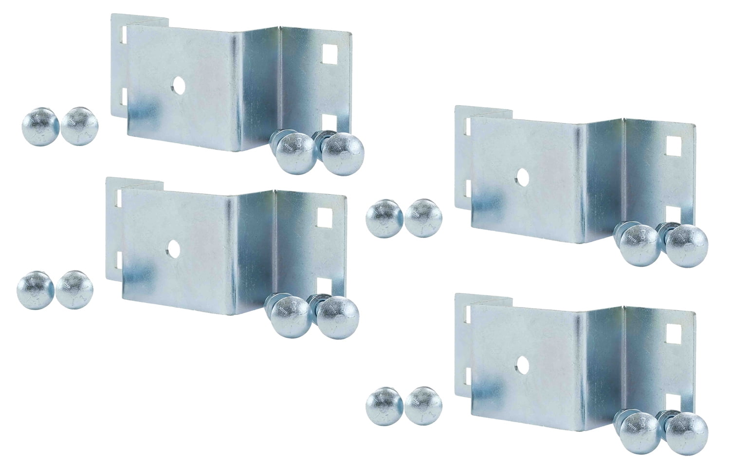 (4 Pack) UTILITY TRAILER BOLT ON STAKE POCKET (1/8" Thick 11 Guage), 3 ...