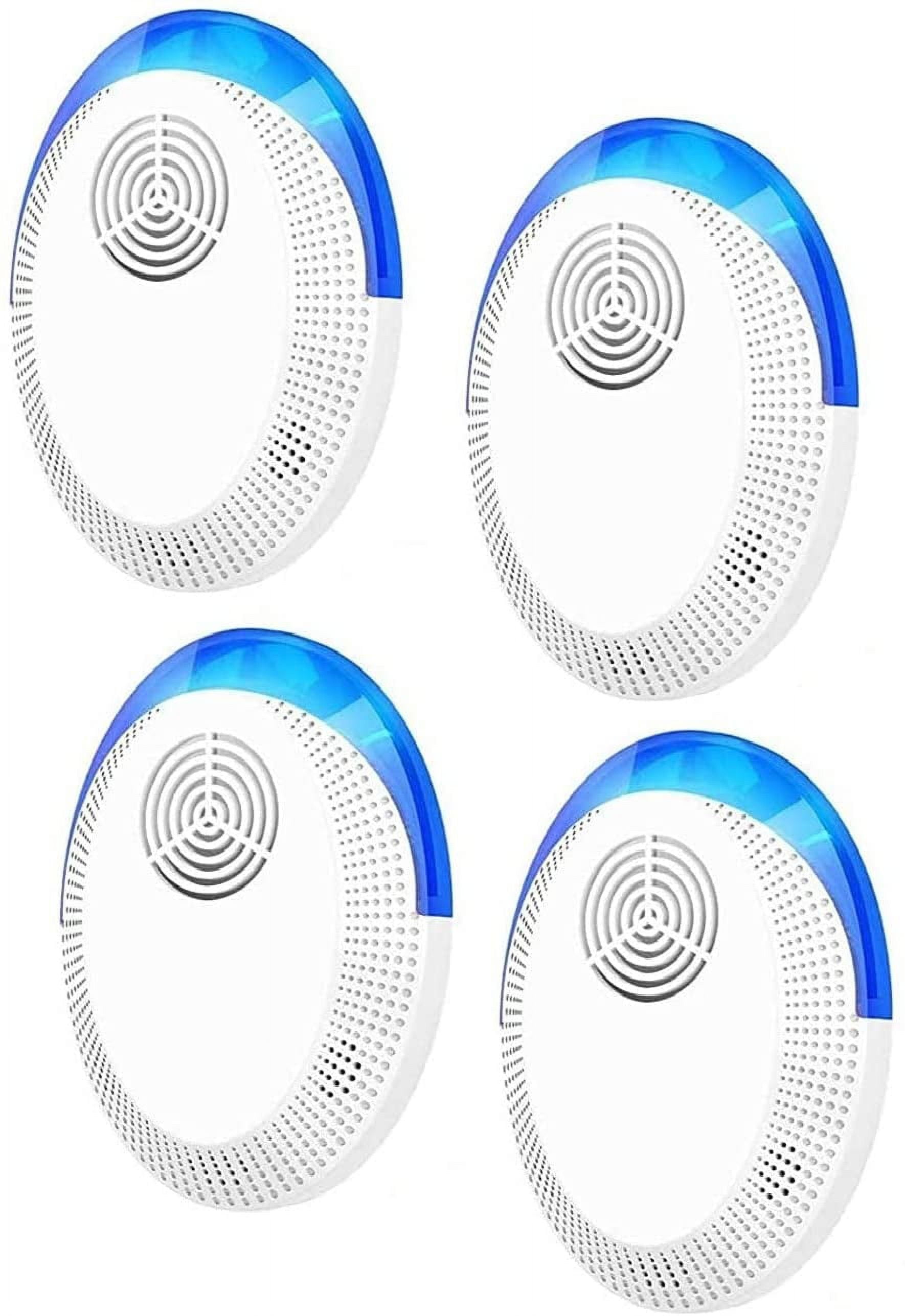 4 Pack Ultrasonic Pest Repeller,Pest Control for Rodents,Mosquitoes ...
