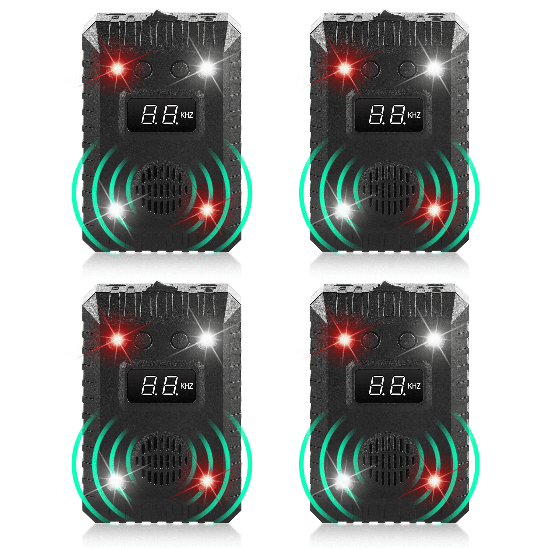 4 Pack Ultrasonic Rodent Repellent For Car Engines, Keep Animal Away ...