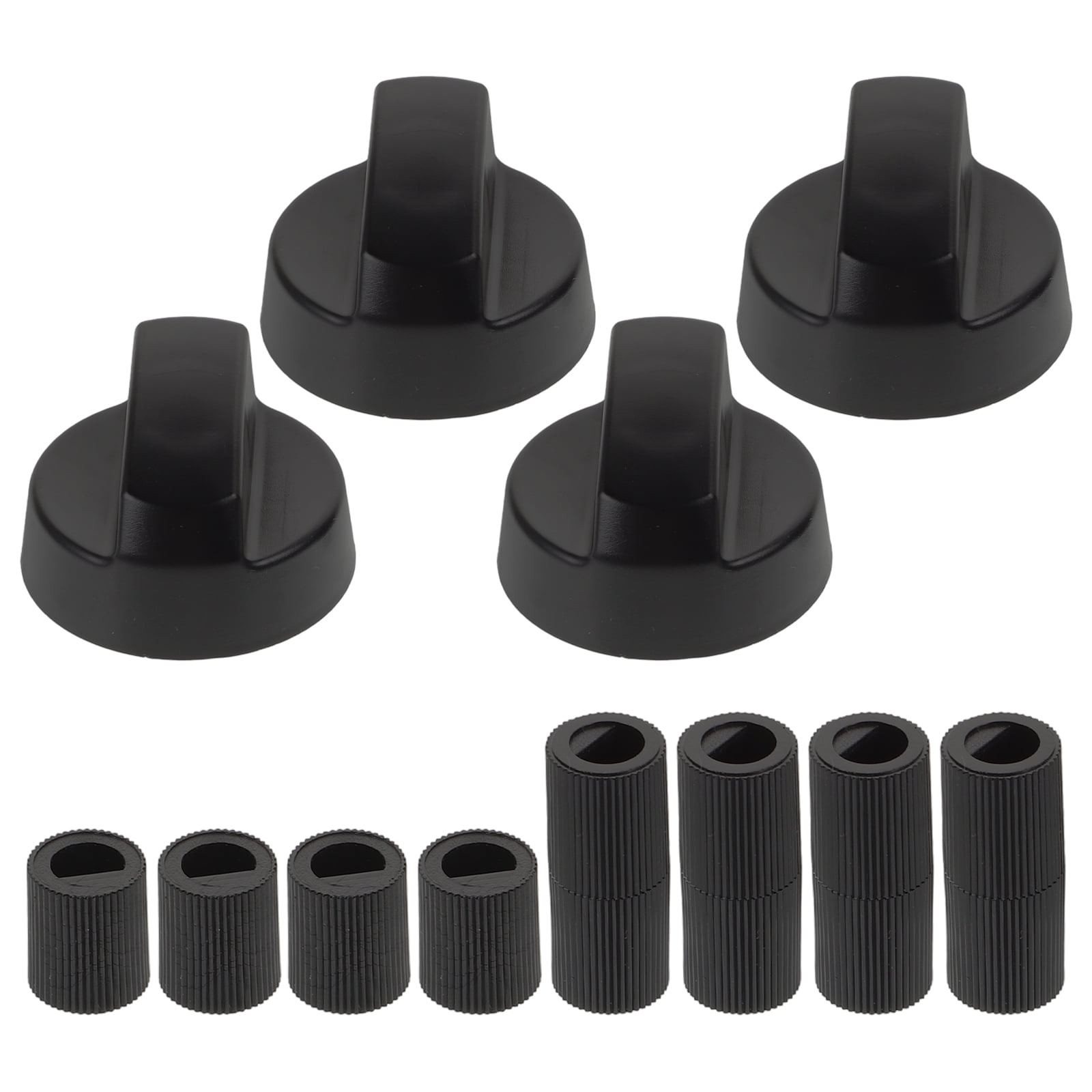 4 Pack Universal Control Knobs Replacement With 12 Adapters Range Knob ...