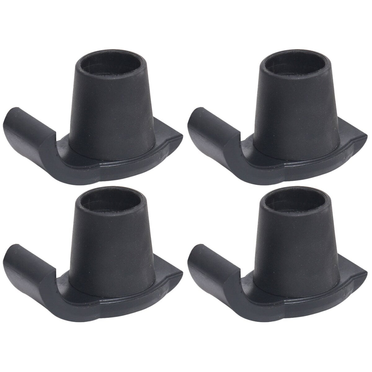 4-Pack Universal Skis for Walkers for Seniors Replacement Glide Caps ...